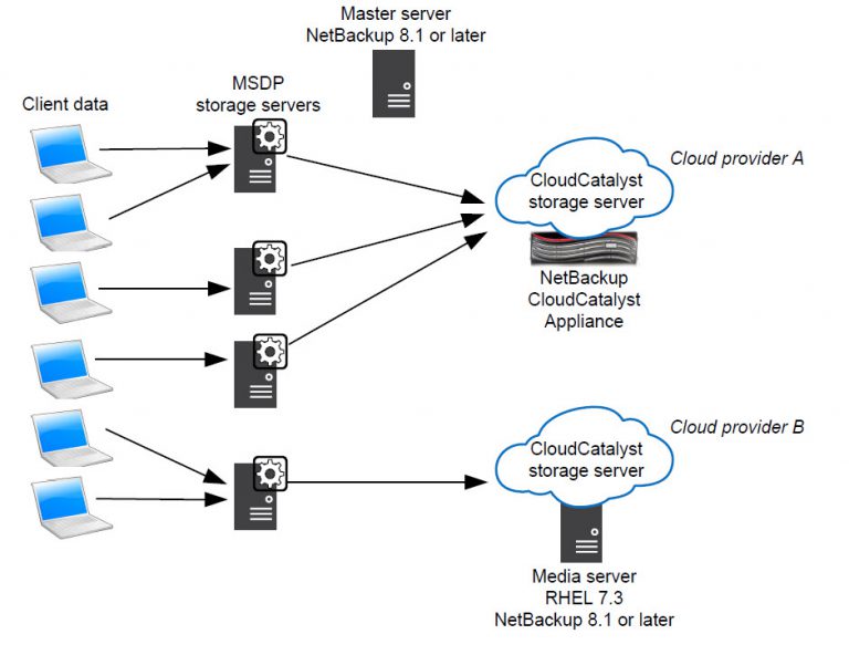 Netbackup CloudCatalyst – Deduplicación a la nube - NetBackupGuru